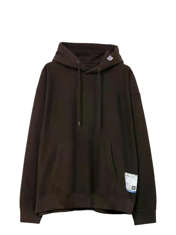 IN･STRU(MEN-TAL). Hooded Sweatshirt With Pocket - Brown