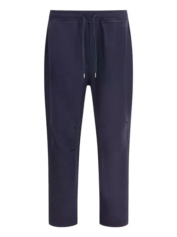Brunello Cucinelli Drawstring-cuffed Trousers - Blue