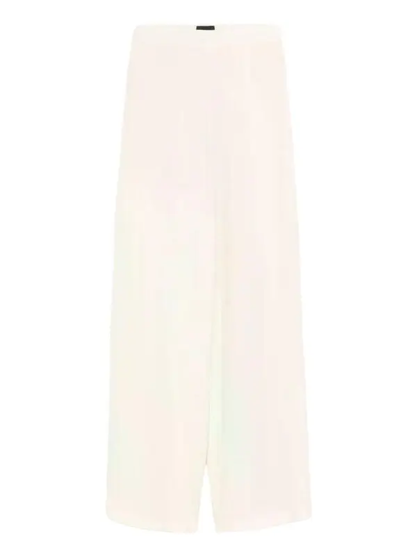 JOSEPH Ribbed Trousers - Neutrals