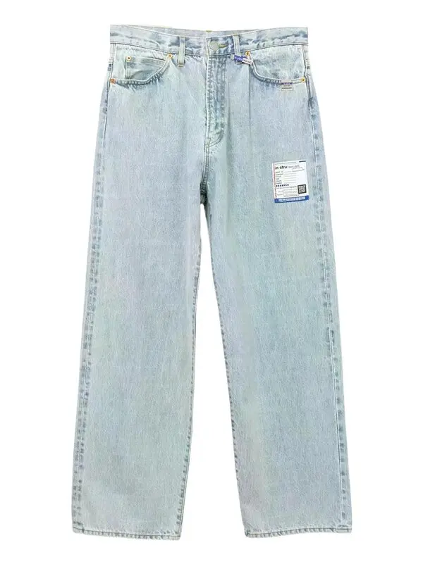 IN･STRU(MEN-TAL). Logo-patch Jeans - Blue