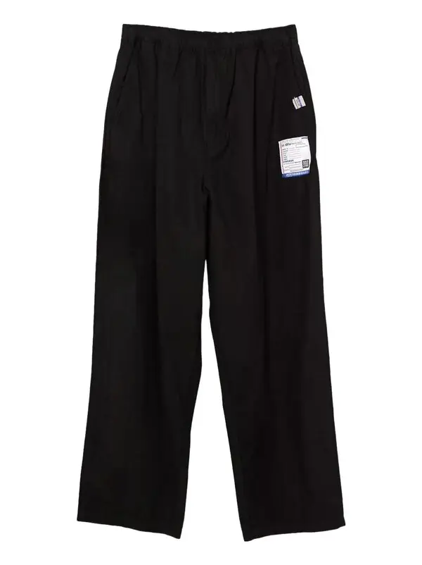 IN･STRU(MEN-TAL). Light Oxford Easy Trousers - Black