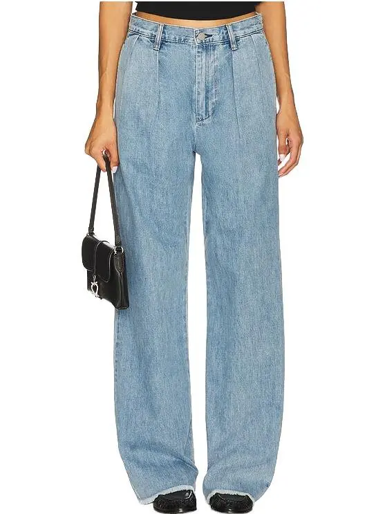 Denimist Blair Double Pleated Pant Jeans - Stone Wash Blue