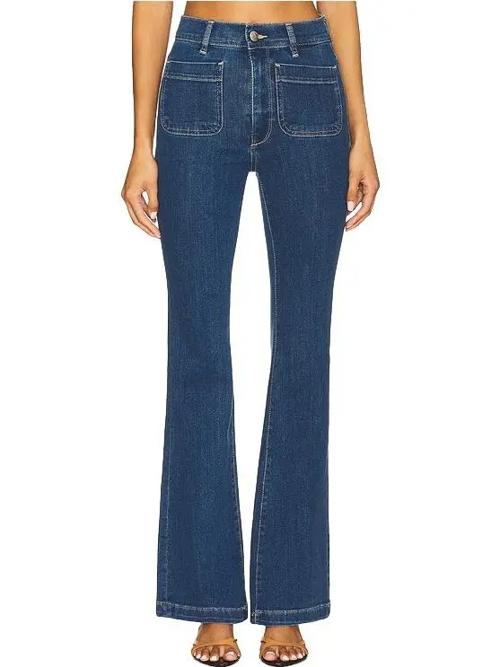 DL1961 Bridget High-rise Bootcut Instasculpt™ Jeans - Blue Water