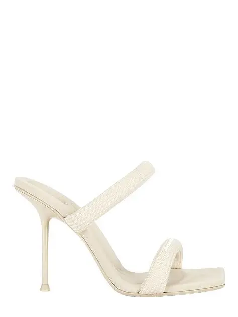 Alexander Wang Julie Tubular Webbing Sandal - Vanilla
