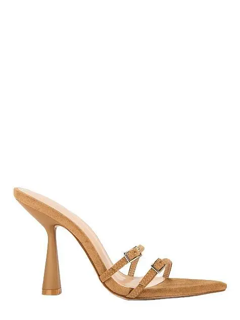 Femme La X Naxos Slipper - Tan Suede