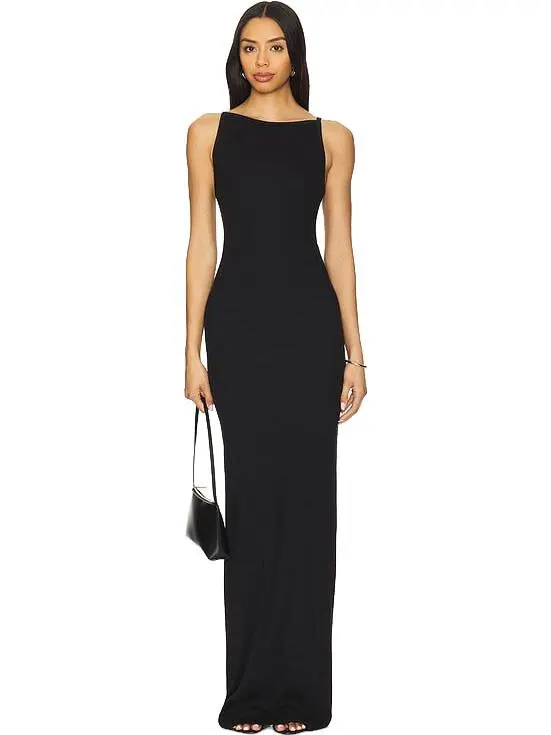 Eterne Iris Maxi Dress - Black