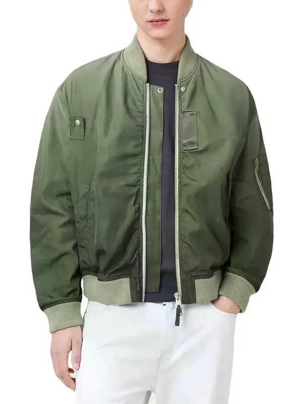 ALLSAINTS Cascade Zip-fastening Bomber Jacket - Green