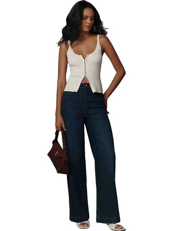 REFORMATION Bex High-rise Wide-leg Jeans - Wheeler