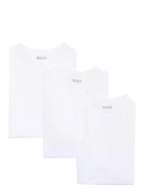 BOSS Logo-patch T-shirt - White