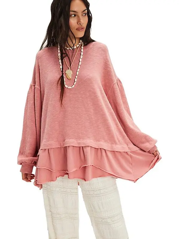Free People We The Free Maddie Long Sleeve - Rosie