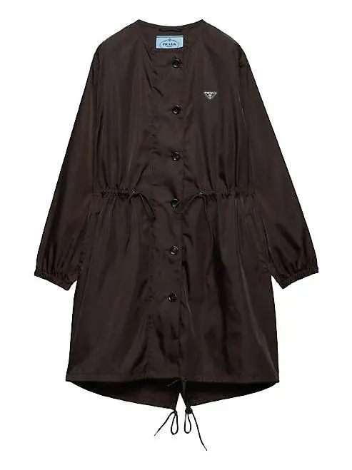 Prada Re-nylon Raincoat - Brown