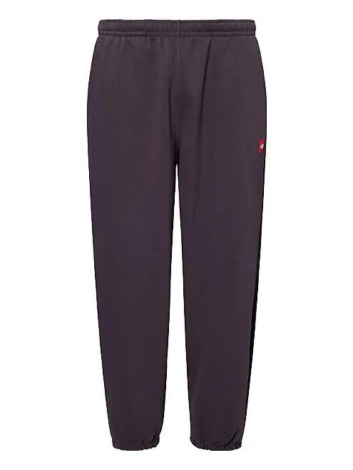 The North Face Redbox Embroidered Logo-patch Cotton-jersey Joggers - Obsidian