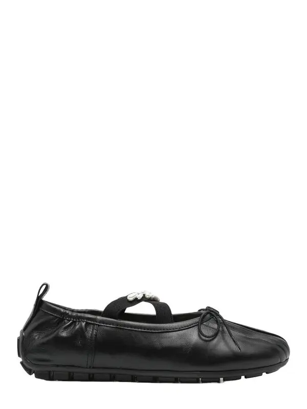 Simone Rocha Ballet Flats - Black