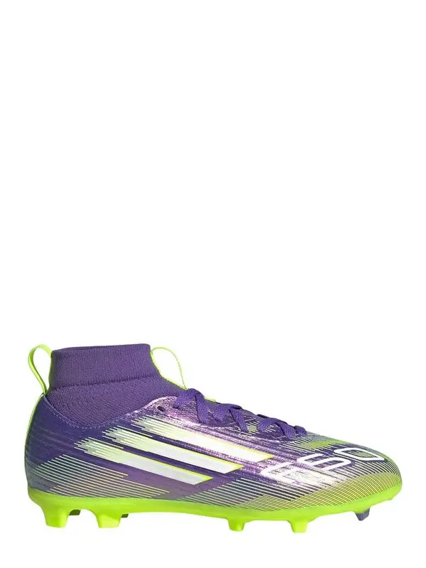 Adidas F50 League Midcut Fg/mg - Purple Rush/cloud White/lucid Lemon