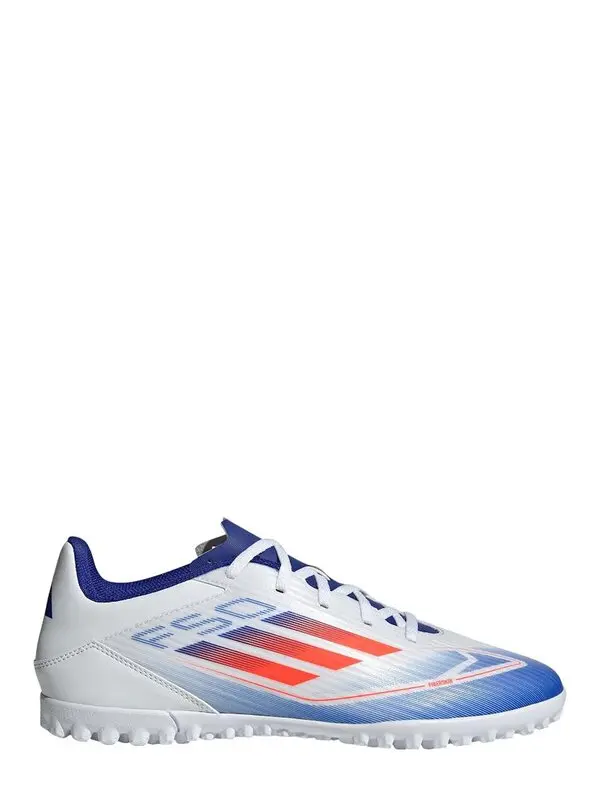 Adidas F50 Club Tf Athletic Sneakers - Cloud White/solar Red/lucid Blue