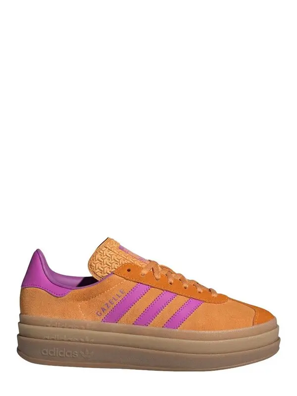 Adidas Gazelle Bold Sneakers - Flash Orange/purple Burst/crew Orange