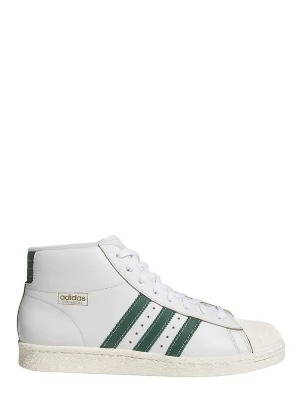 Adidas High-top Sneakers - Crystal White/collegiate Green/off White