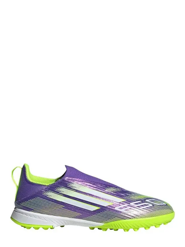 Adidas F50 League Laceless Tf - Purple Rush/cloud White/lucid Lemon