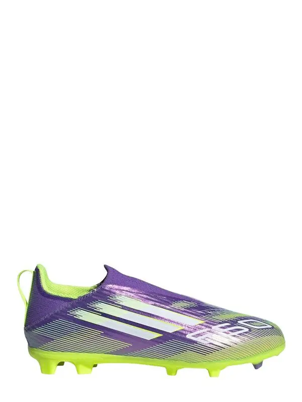 Adidas F50 League Laceless Fg/mg - Purple Rush/cloud White/lucid Lemon