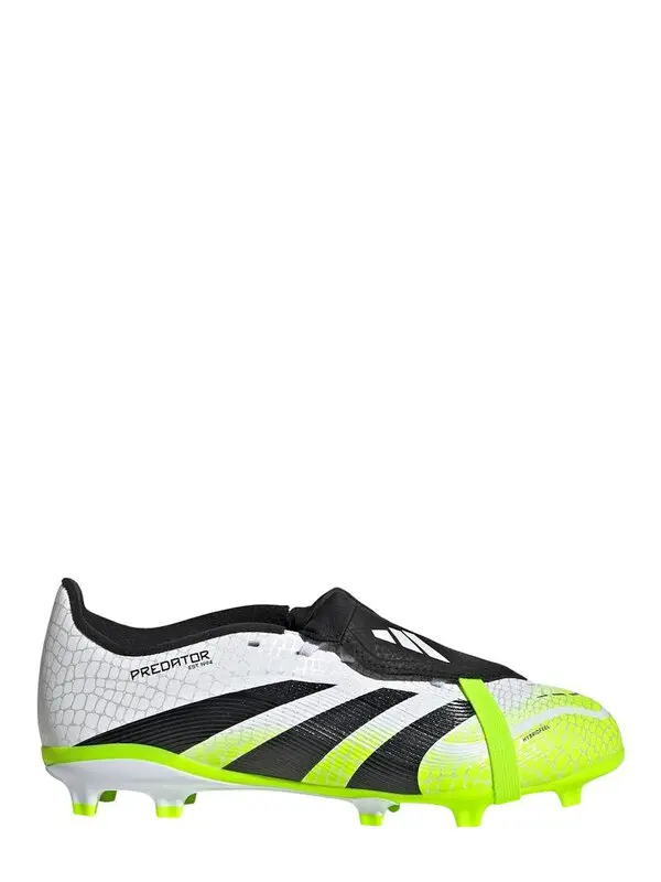 Adidas Predator League Foldover Tongue Fg/mg - Cloud White/core Black/lucid Lemon