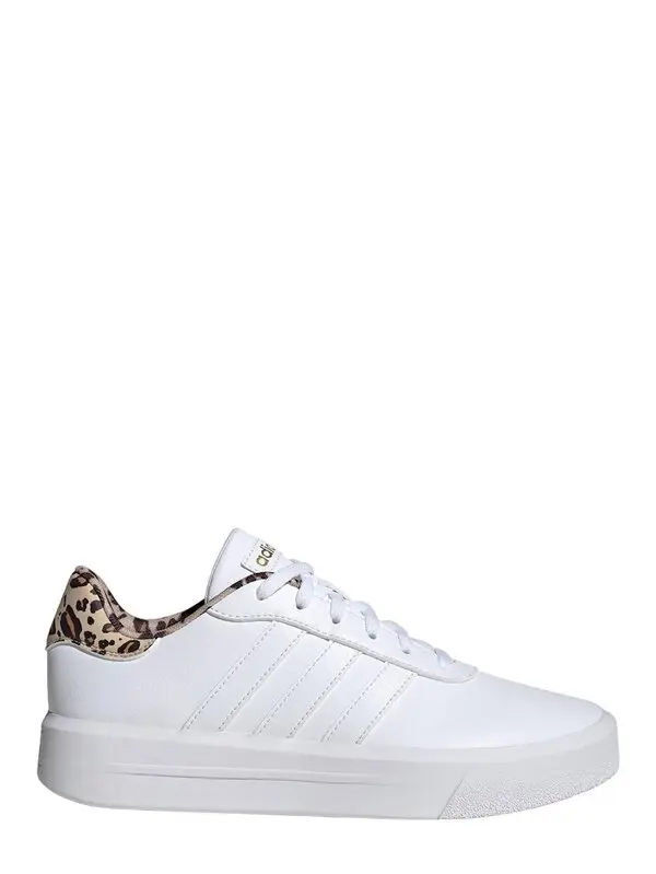 Adidas Court Platform Sneakers - Cloud White/magic Beige