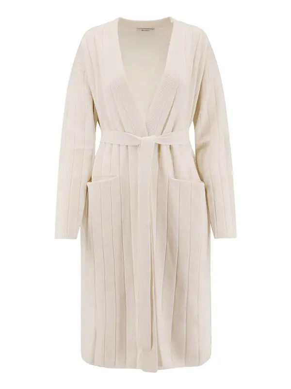 Max Mara Giusto Cashmere Cardigan - White