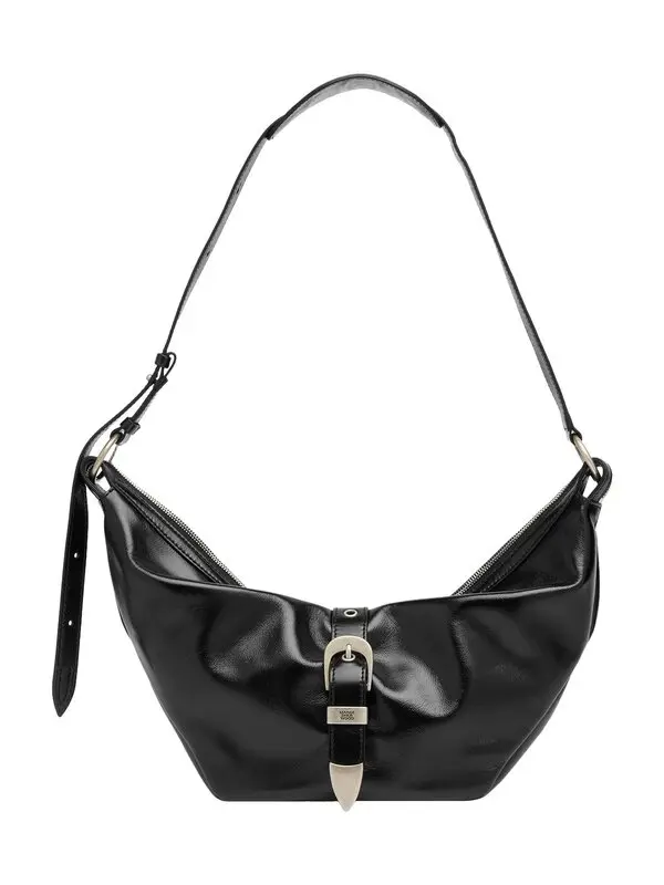 MARGESHERWOOD Belted Hobo Medium Bag - Black