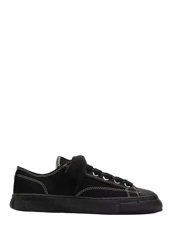 GENERAL SCALE. Roy Canvas Low-top Sneakers - Black