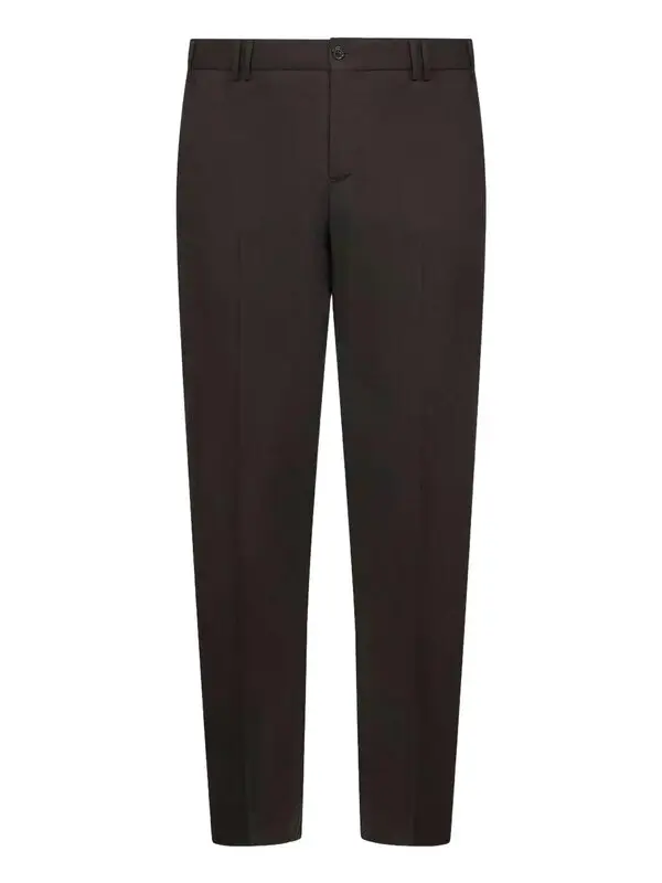PT TORINO Virgin Wool Trousers - Black