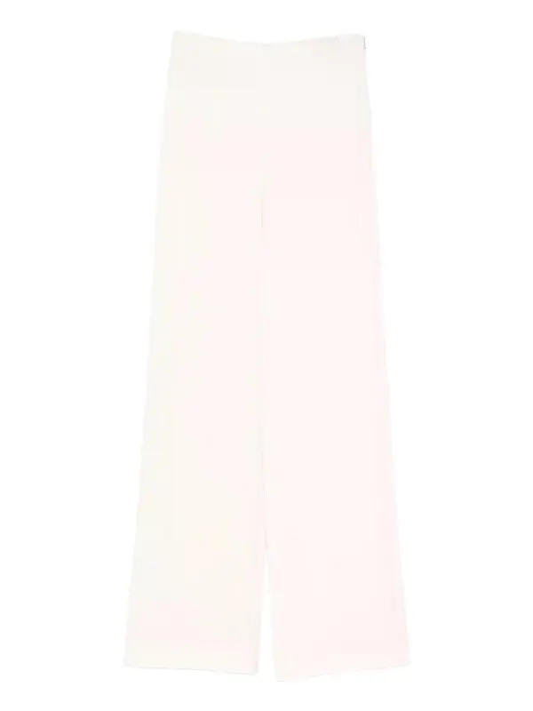 Patrizia Pepe High-waisted Palazzo Trousers - Neutrals