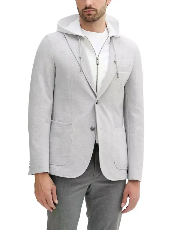 BOSS Hanry Hooded Jacket - Grey
