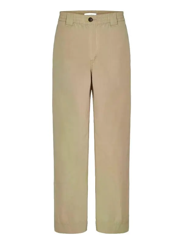 DEAN EDMONDS Marvin Elastic-waistband Trousers - Neutrals