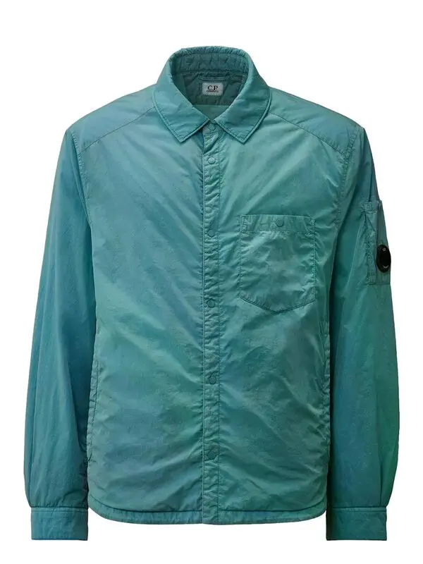 C.P. COMPANY Pocket-detail Overshirt - Blue