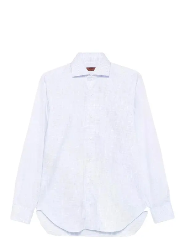 BARBA NAPOLI Cotton Shirt - White