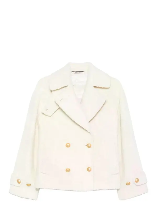 Tagliatore Double-breasted Buttoned Jacket - Neutrals