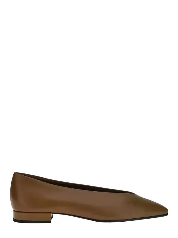 Loro Piana Pointed-toe Ballet Flats - Brown