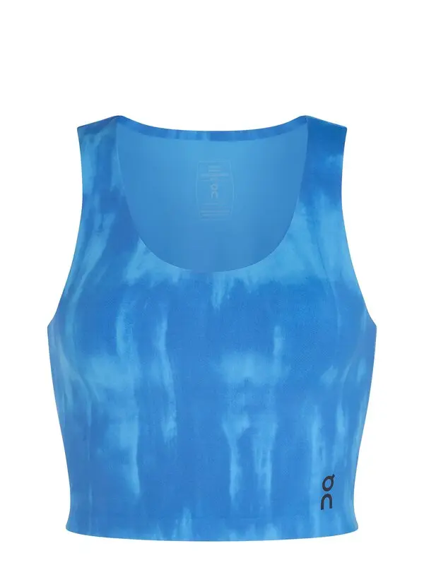 On Open-back Studio Crop Top - Blue