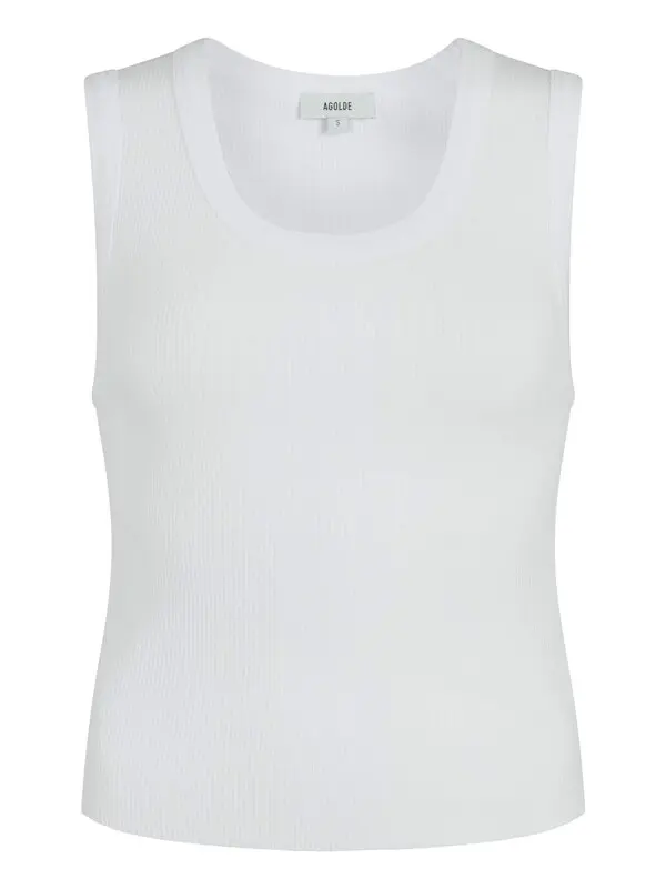 AGOLDE Jordan Tank Top - White