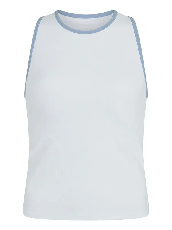 Varley Agneta Performance Tank Top - White