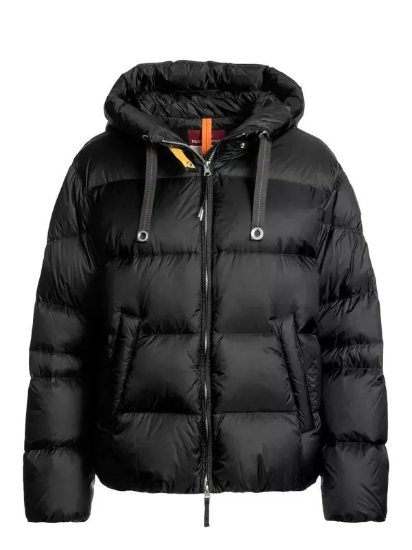 PARAJUMPERS Tilly Hooded Puffer Jacket - Black