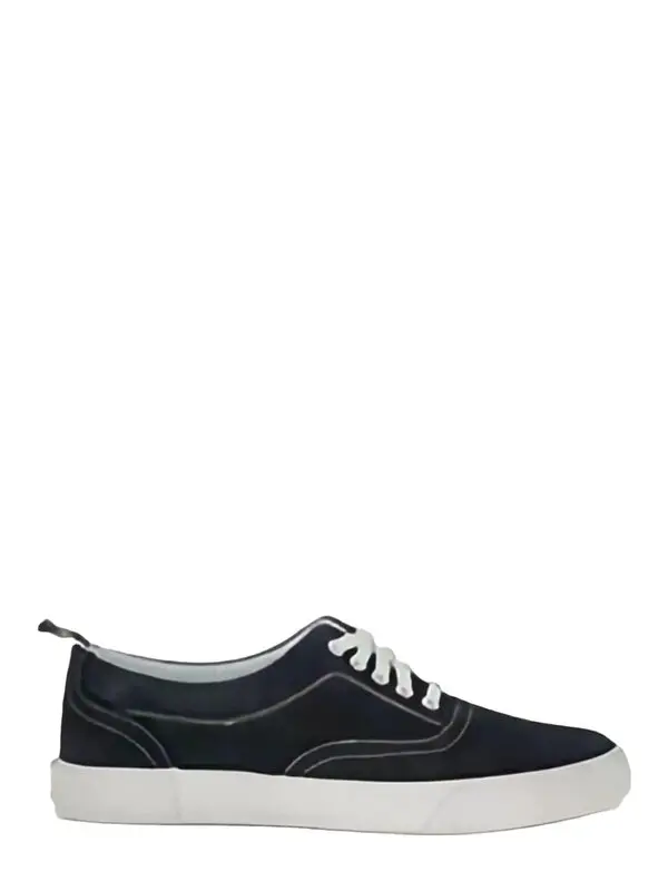 Thom Browne Lace-up Suede Sneakers - Blue