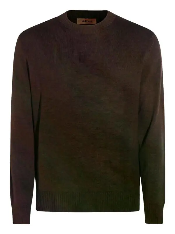 Altea Crew-neck Sweater - Brown