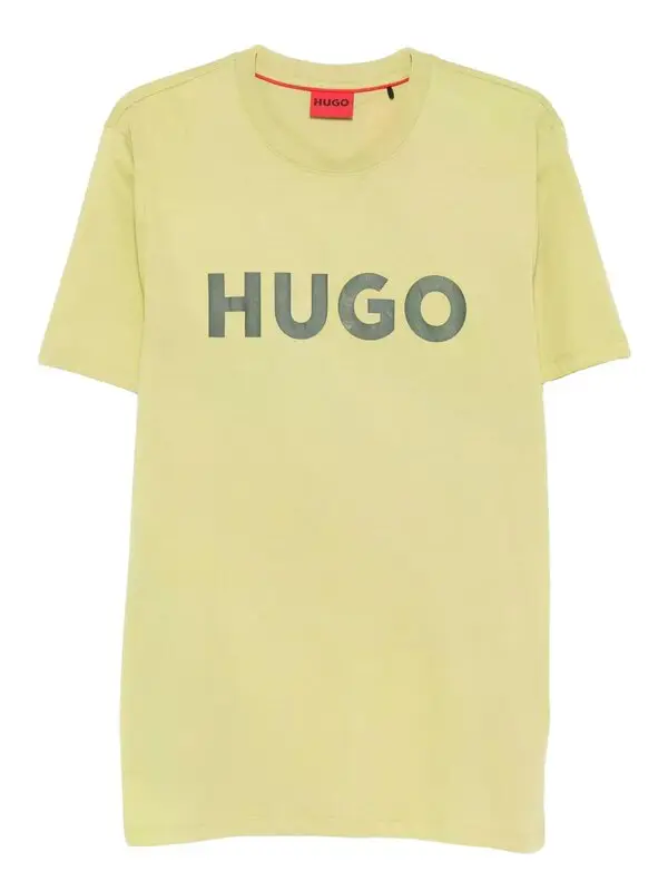 Hugo Logo-print T-shirt - Green