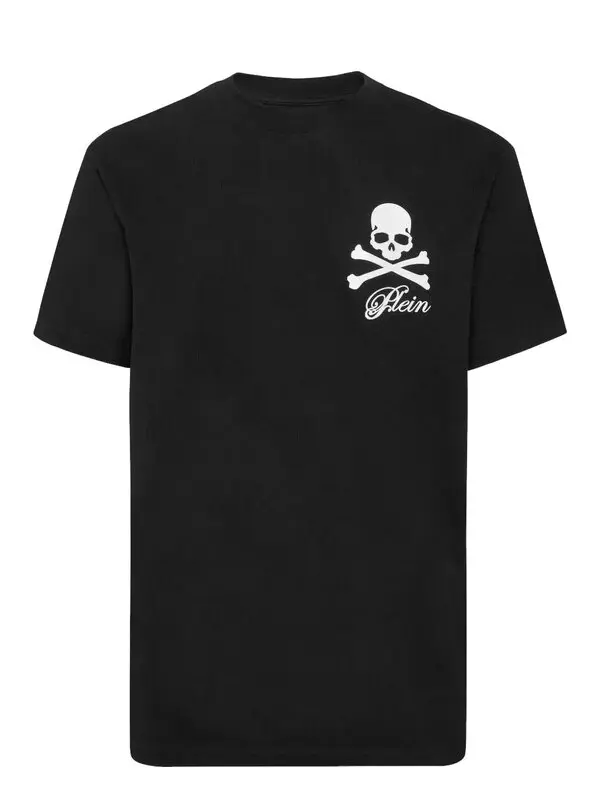 Philipp Plein Skull Bones-print T-shirt - Black