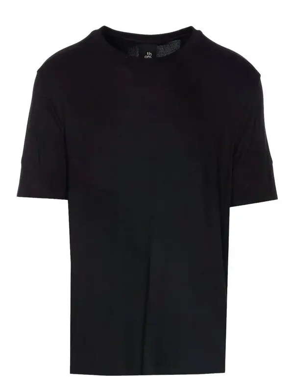 THOM KROM Crew-neck Short-sleeve T-shirt - Black