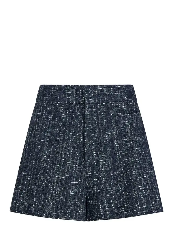 FRAME The Tweed Shorts - Navy