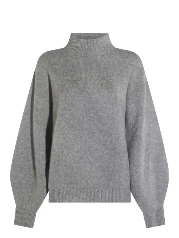 Malo Roll-neck Sweater - Grey