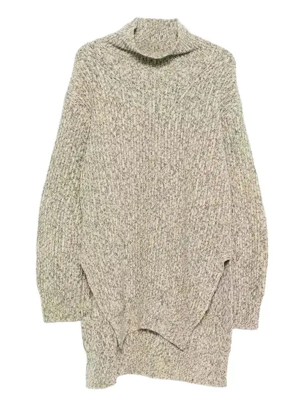 JIL SANDER Long-sleeve High-neck Sweater - Neutrals