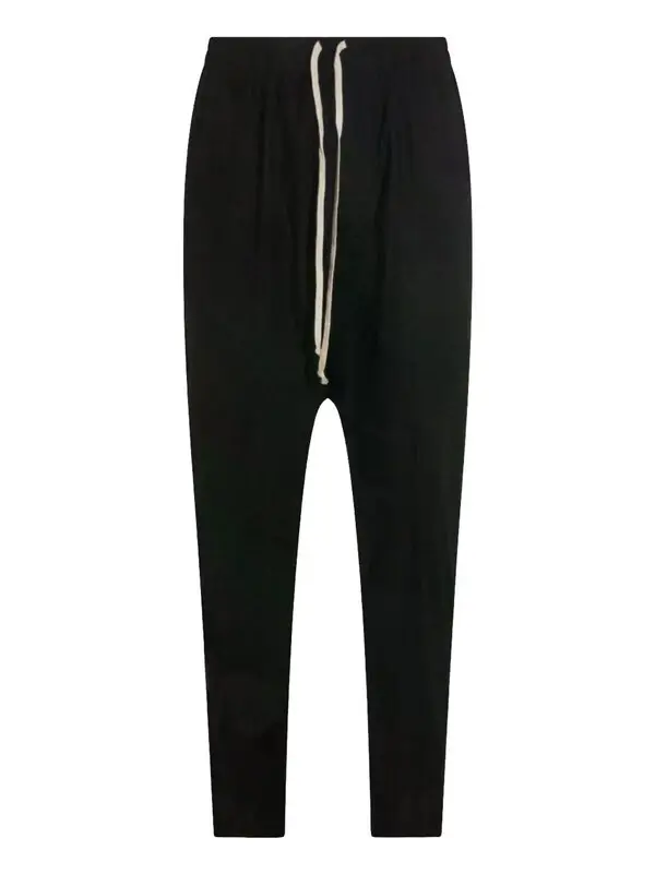 Rick Owens Drawstring-waist Trousers - Black