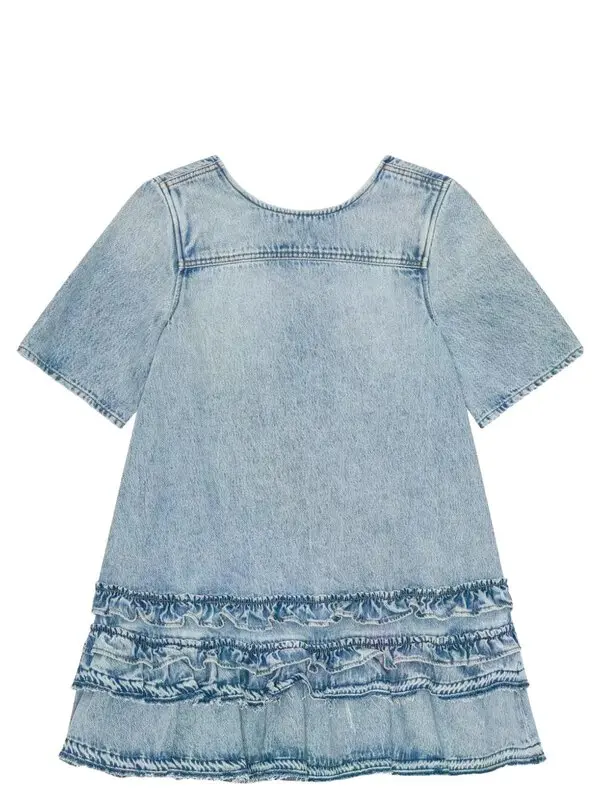 GANNI Denim Mini Dress - Blue